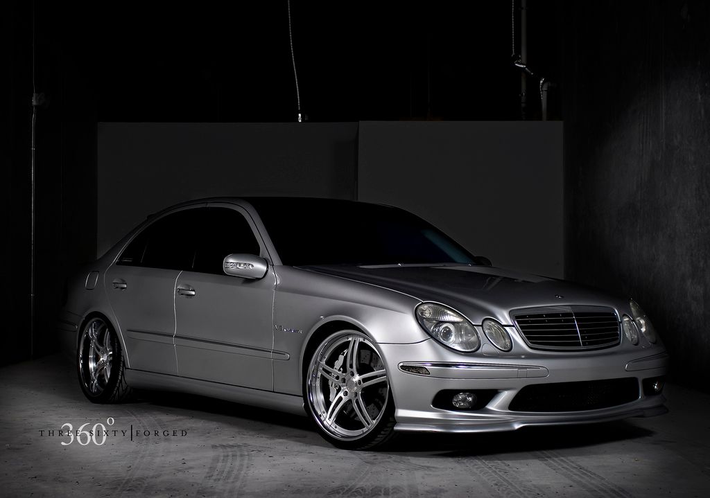 MERCEDES E55 AMG 360 FORGED SPEC 5IVE HI-RESOLUTION GALLERY