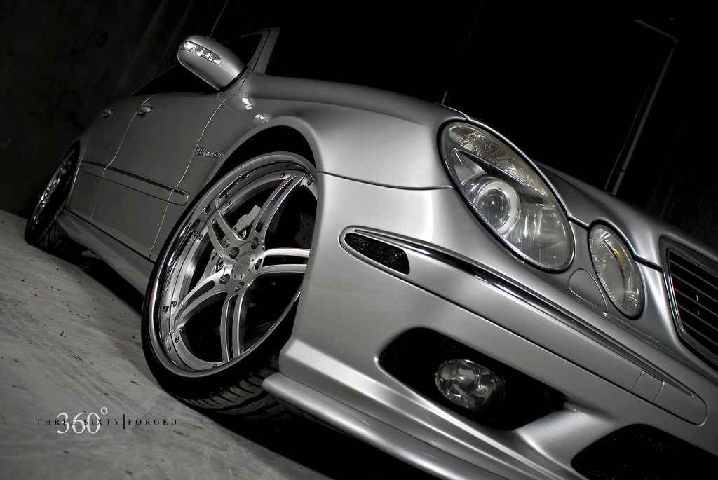 MERCEDES E55 AMG 360 FORGED SPEC 5IVE HI-RESOLUTION GALLERY