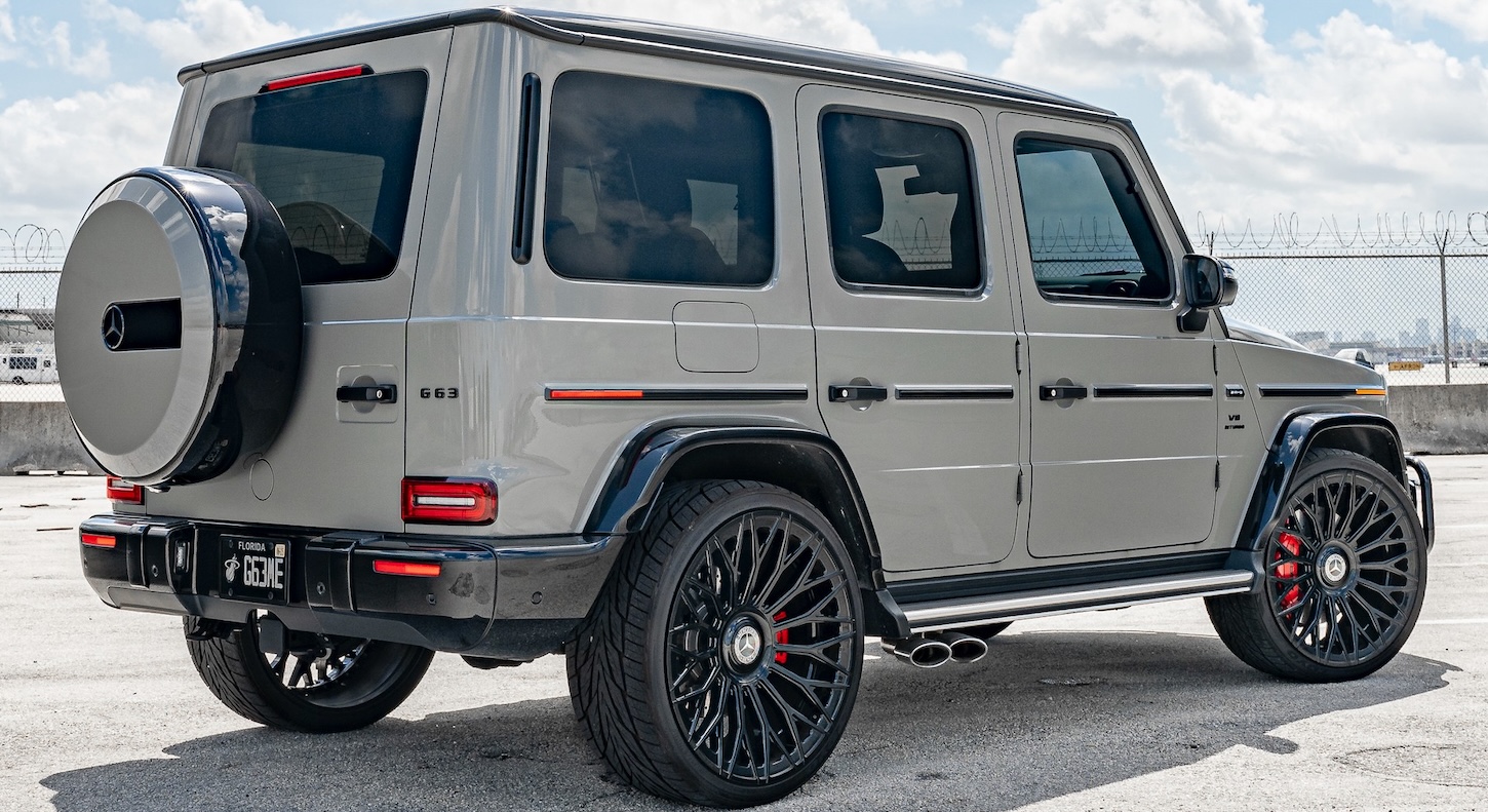 MERCEDES G63 AMG STRASSE FORGED SV15M DEEP CONCAVE DUOBLOCK RR