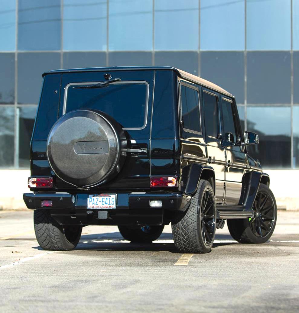 MERCEDES G63 AMG VOSSEN VFS1 GLOSS BLACK