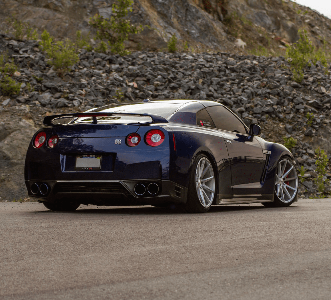 NISSAN GT-R R35 VOSSEN VFS1 BRUSHED SILVER