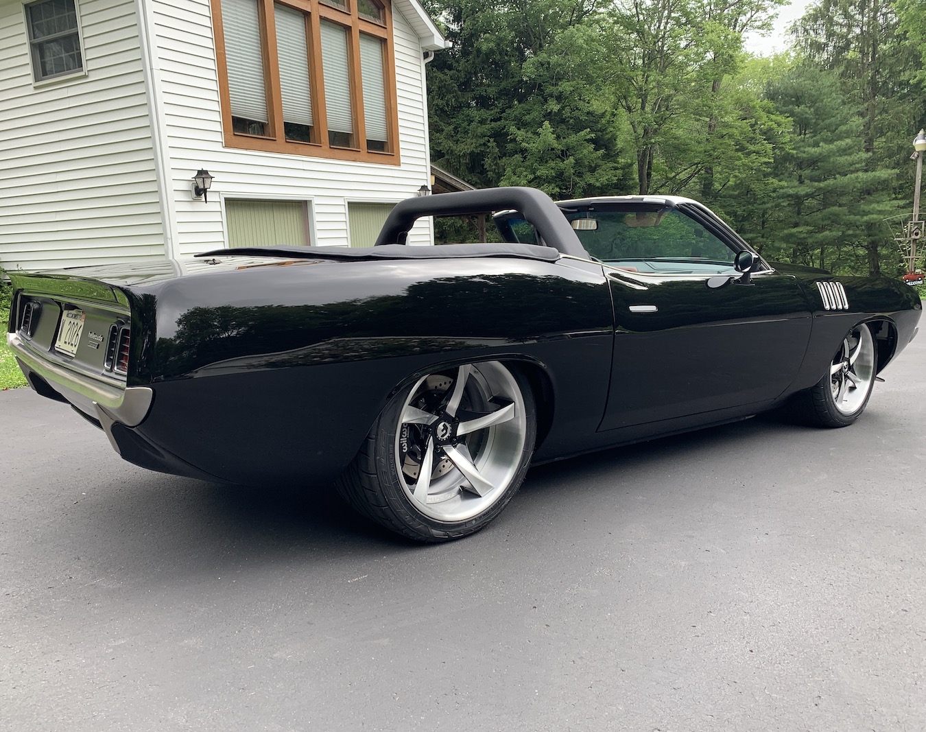 PLYMOUTH CUDA FORGIATO APPUNTITO-ECL