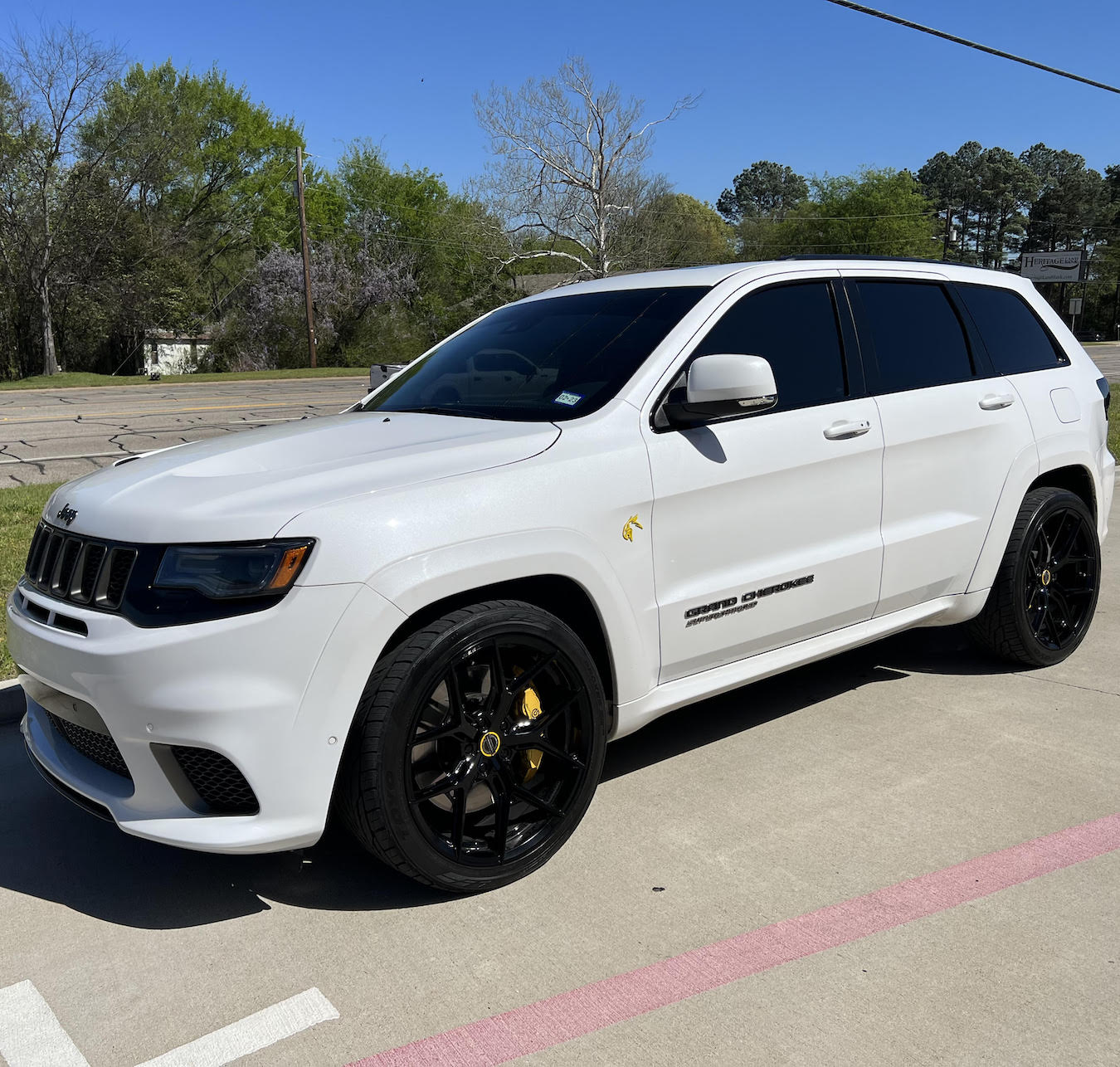 JEEP TRACKHAWK VOSSEN HF-5 GLOSS BLACK