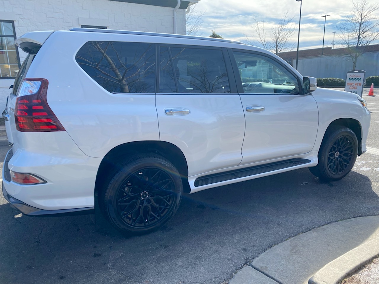 LEXUS GX470 VOSSEN HF6-3 SATIN BLACK