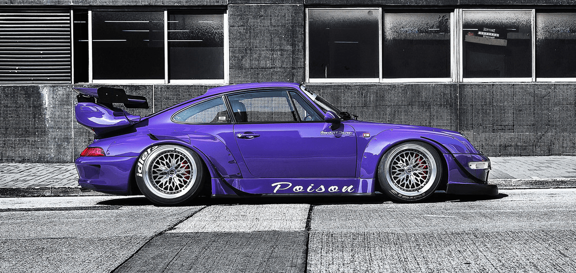 PORSCHE 993 RWB BRIXTON FORGED HS1 CIRCUIT