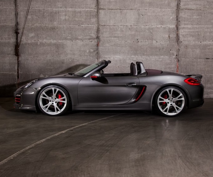 PORSCHE BOXSTER TECHART FORMULA III SILVER