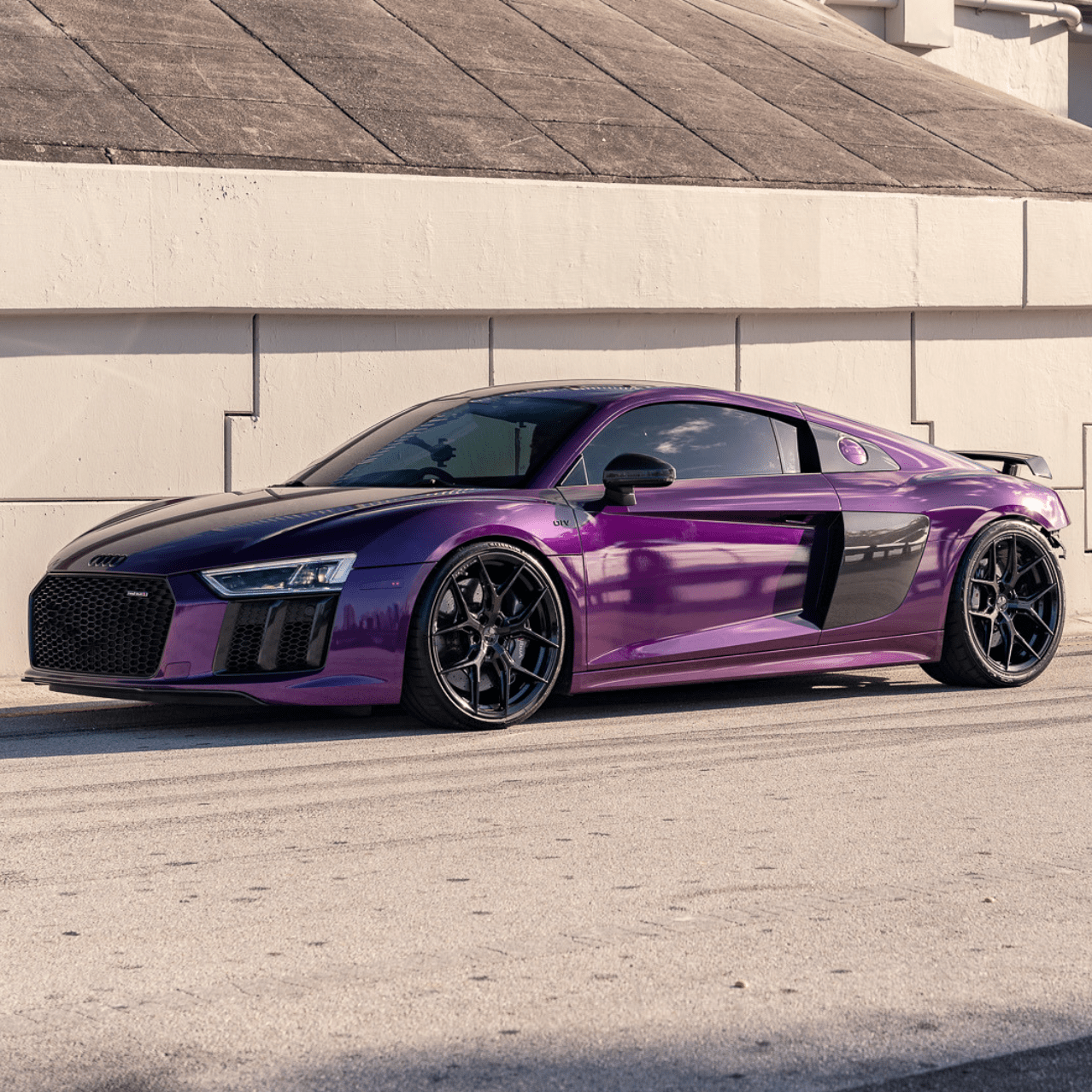 AUDI R8 VOSSEN HF-5 GLOSS BLACK