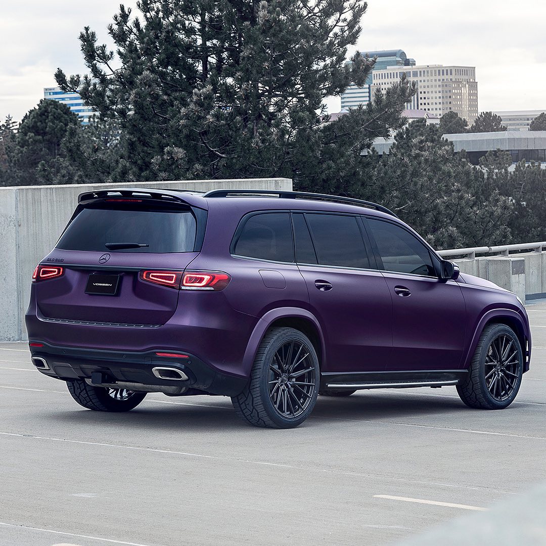 MERCEDES GLS580 VOSSEN HF-4T GLOSS BLACK