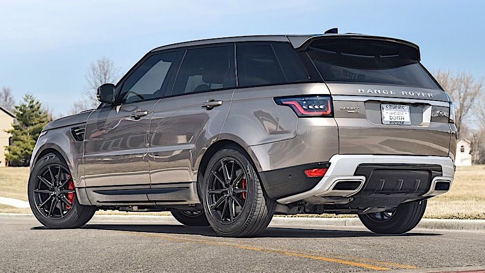 RANGE ROVER SPORT VOSSEN HF-3 DOUBLE TINTED GLOSS BLACK