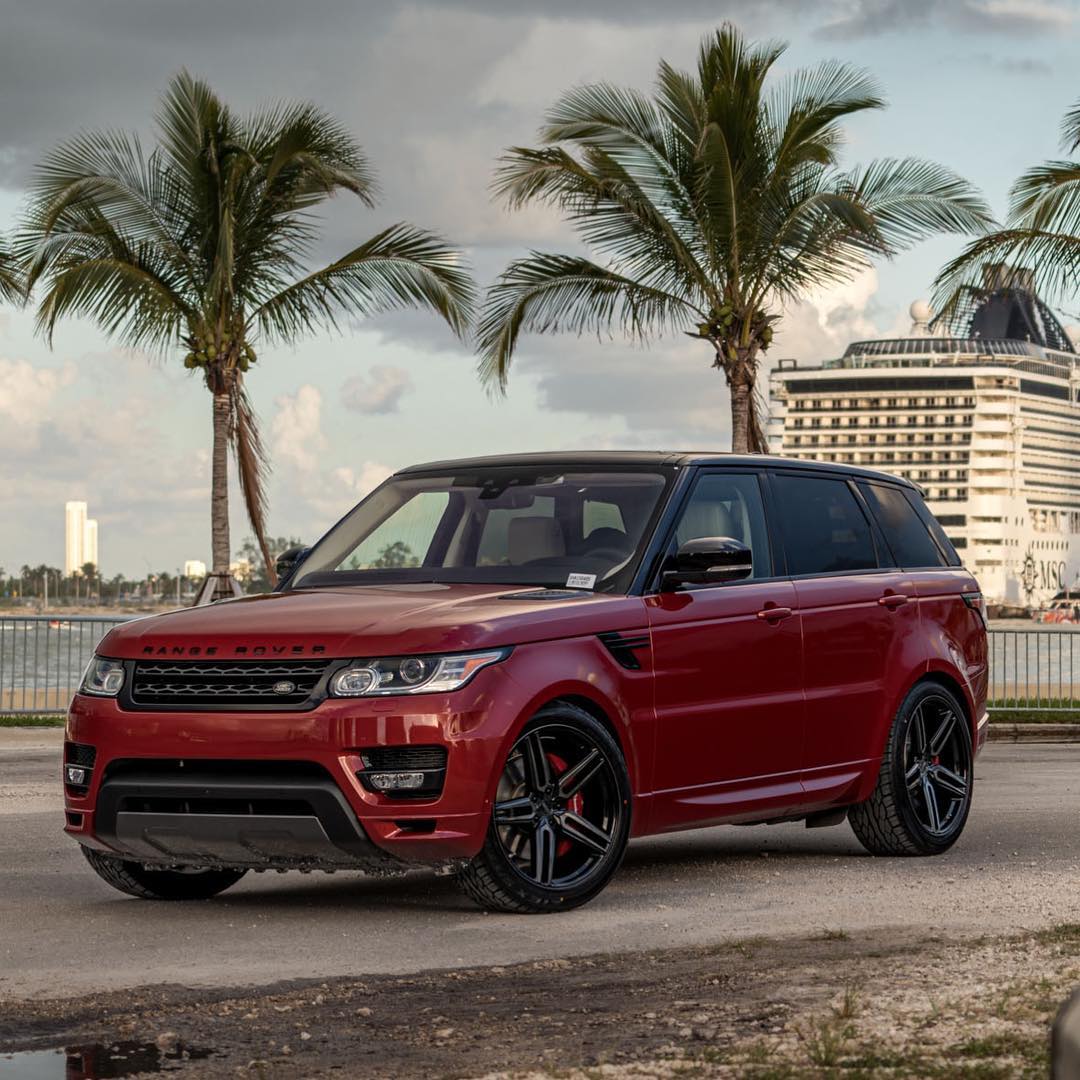 RANGE ROVER SPORT VOSSEN HF1 TINTED GLOSS BLACK