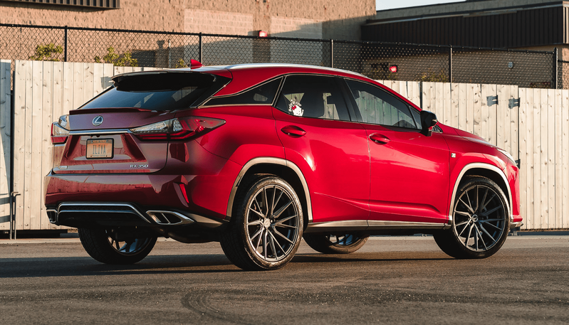 LEXUS RX350 VOSSEN HF-4T ANTHRACITE