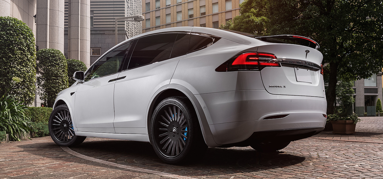 TESLA MODEL X FORGIATO DISEGNO-C