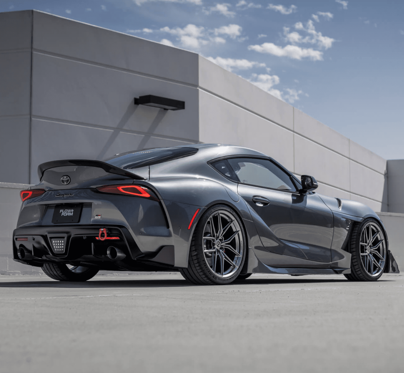 TOYOTA SUPRA MK5 HRE FLOW FORM FF21 LIQUID METAL