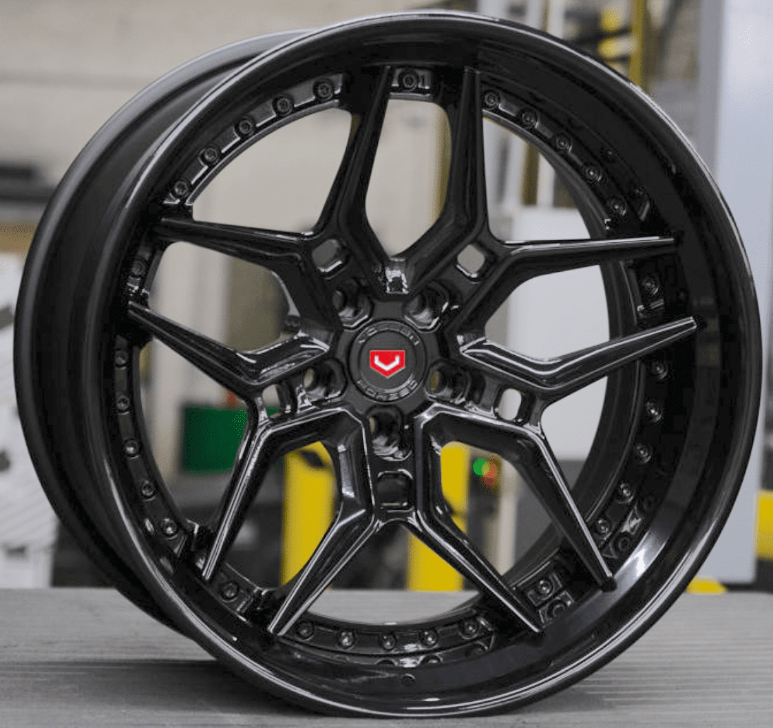 VOSSEN FORGED EVO-4 3-PIECE GLOSS BLACK