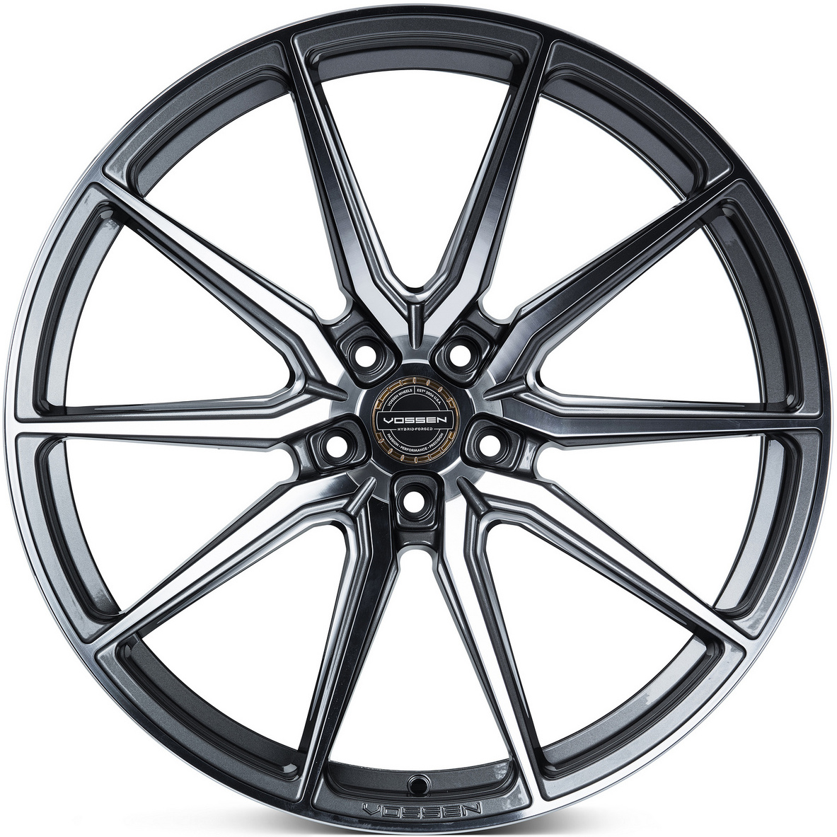 VOSSEN HF-3 GLOSS GRAPHITE POLISHED