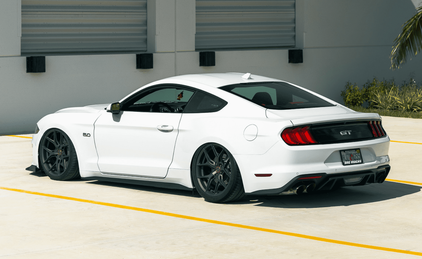 FORD MUSTANG GT VOSSEN HF-5 MATTE GUNMETAL