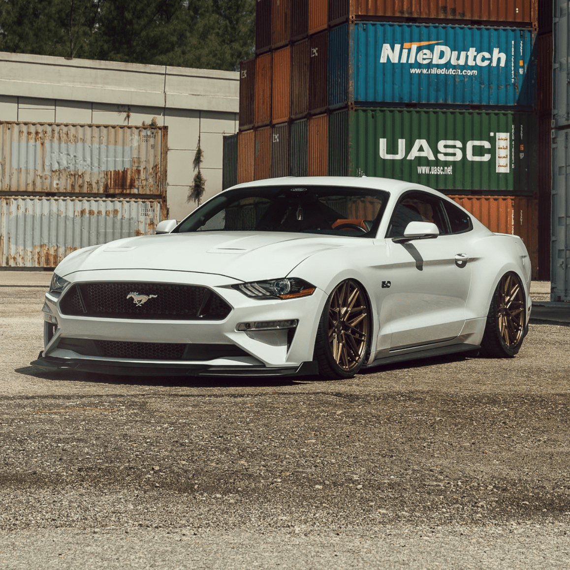 FORD MUSTANG GT VOSSEN HF-7 SATIN BRONZE