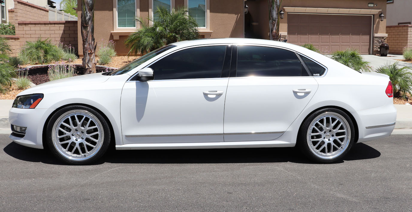 VW PASSAT TSW VALENCIA SILVER