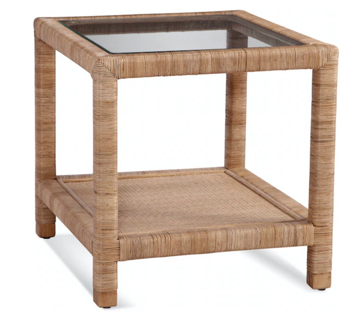 Braxton Culler Pine Isle Rattan End Table