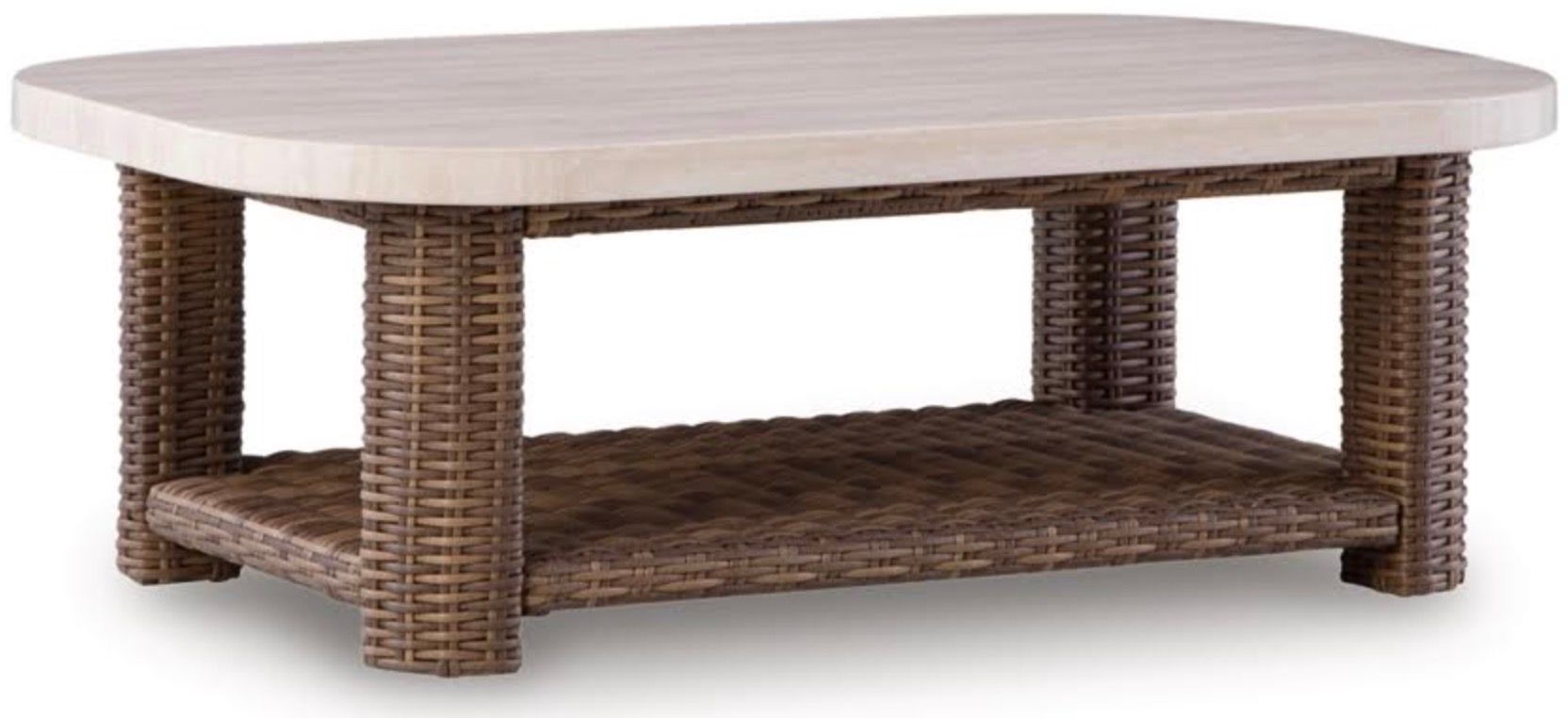 Coral Island Outdoor Wicker Coffee Table