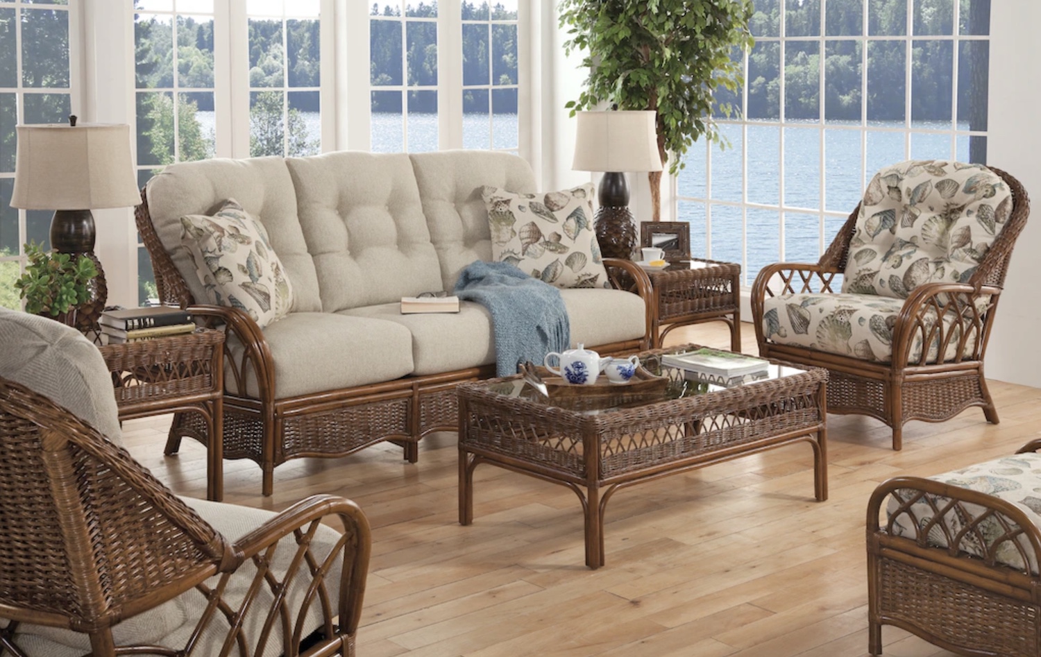 Braxton Culler Everglades Rattan Set of 6