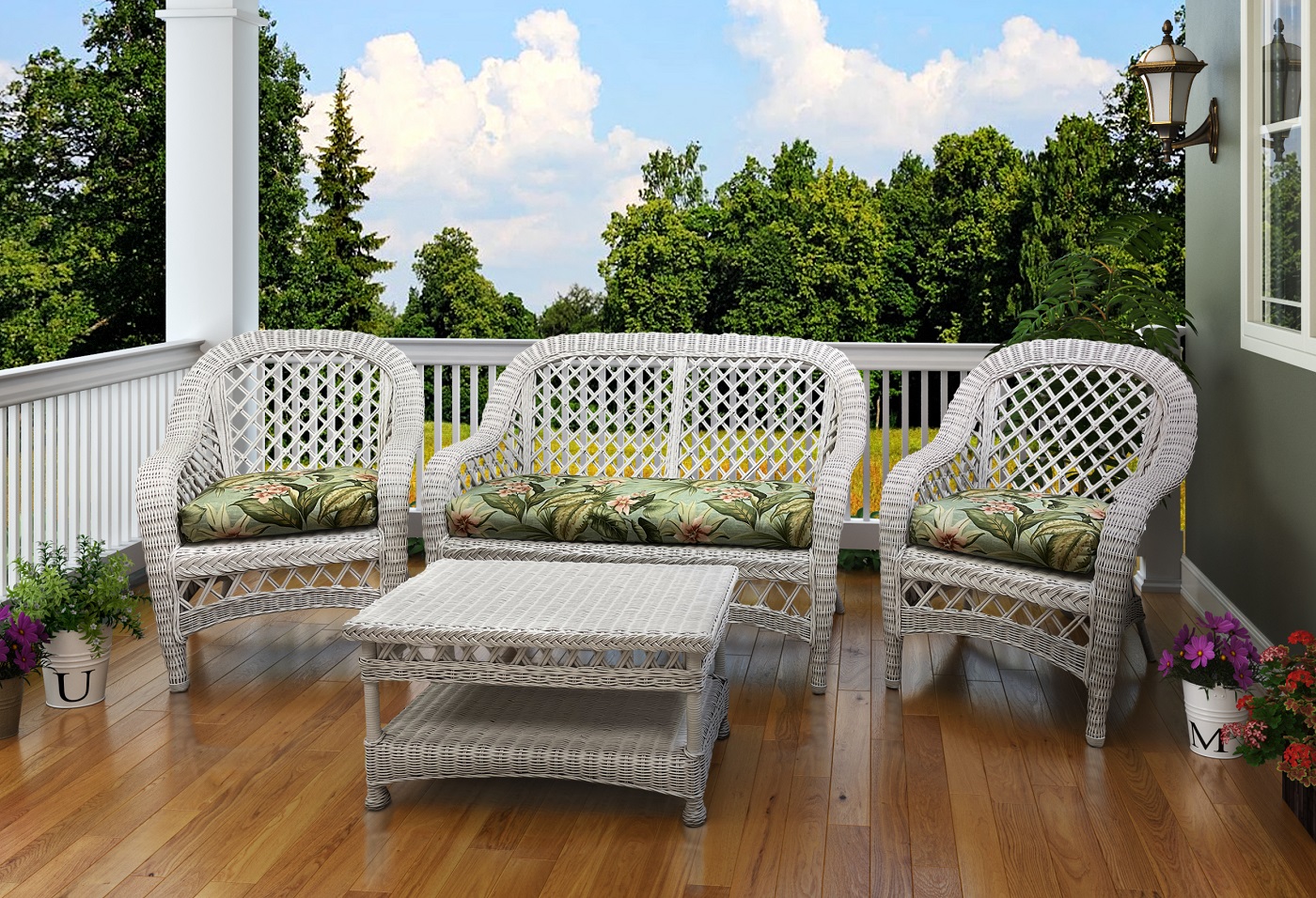 Madison Wicker Furniture Collection