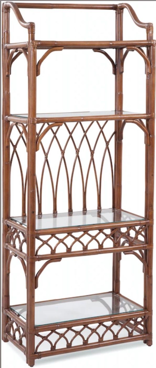 Braxton Culler Edgewater Rattan Etagere