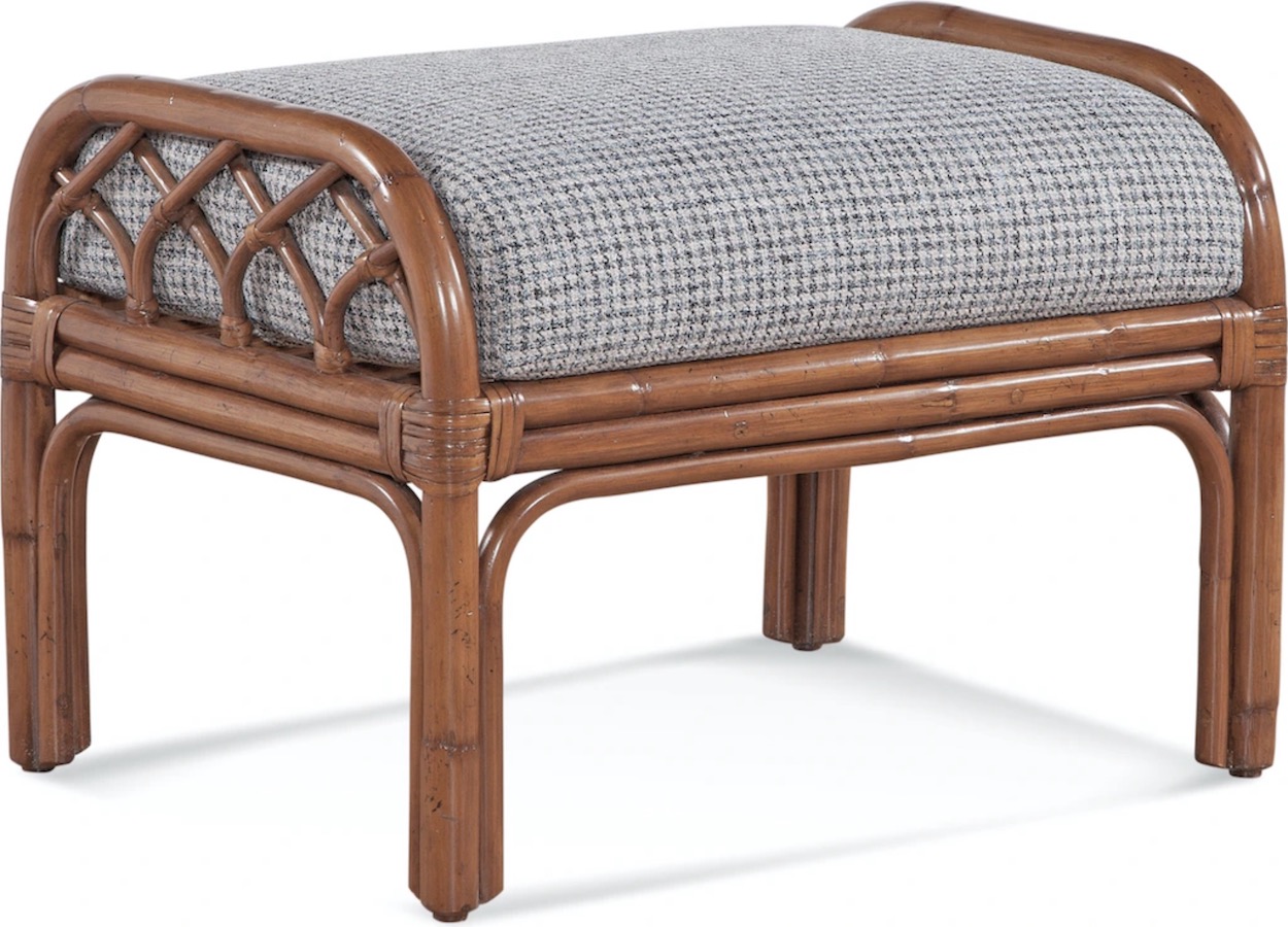 Braxton Culler Edgewater Rattan Ottoman