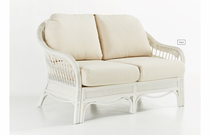 Nantucket Rattan Loveseat