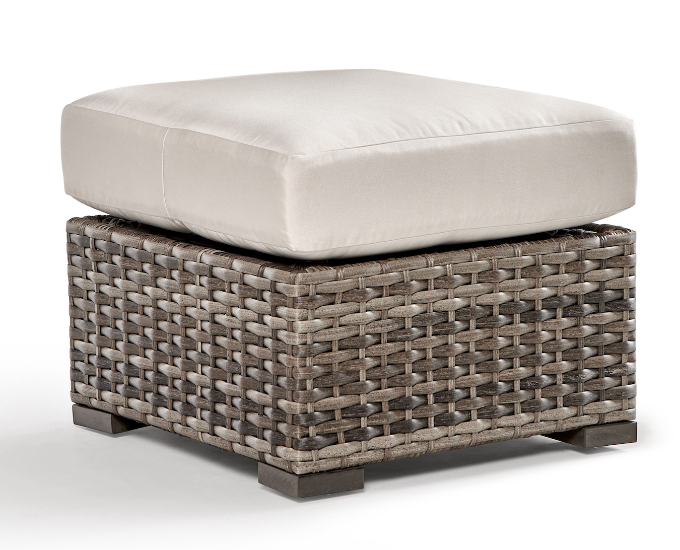 New Java Outdoor Wicker Ottoman