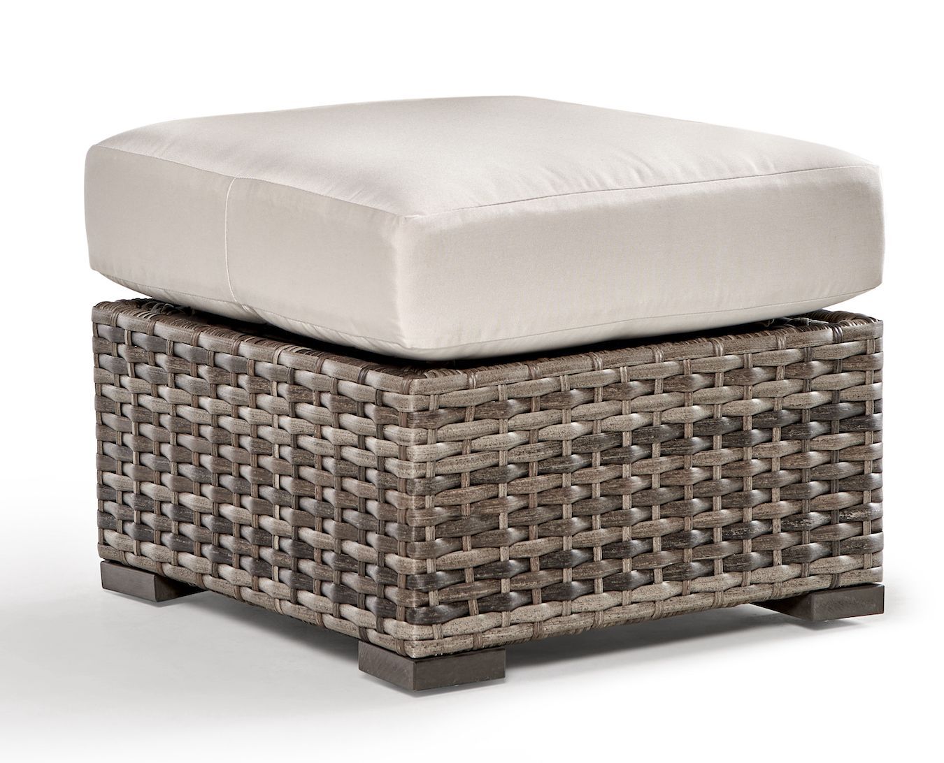 New Java Outdoor Wicker Ottoman
