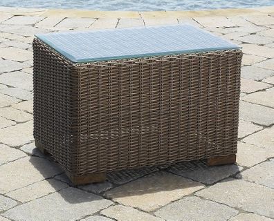 Patio Wicker Cocktail Table - Santa Barbara