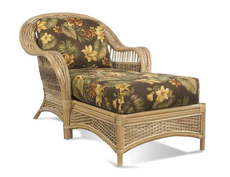 Rattan Chaise - Tropical Breeze