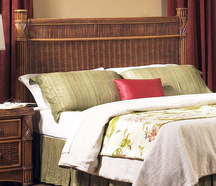 Full wicker headboard store