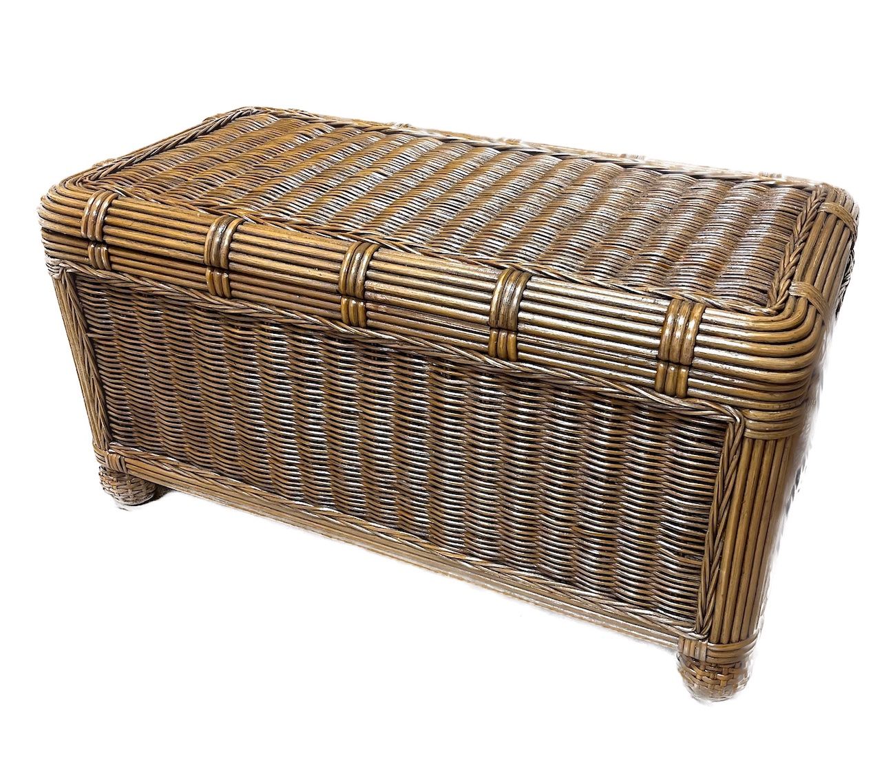 Brown Small Wicker Trunk - Savannah | Wicker Paradise