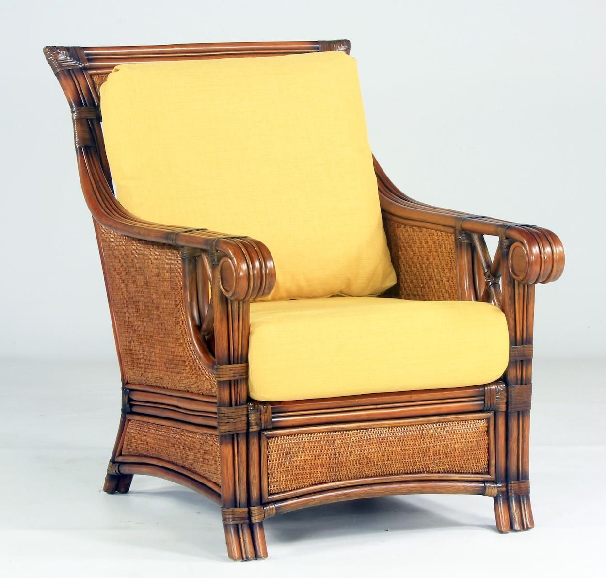 South Seas Rattan Pacifica Lounge Chair Replacement Cushions