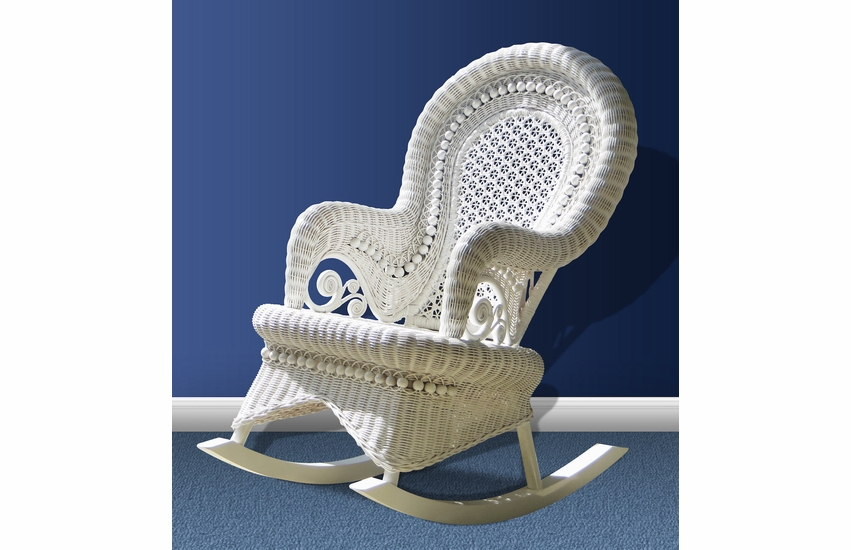 Victorian Wicker Rocker