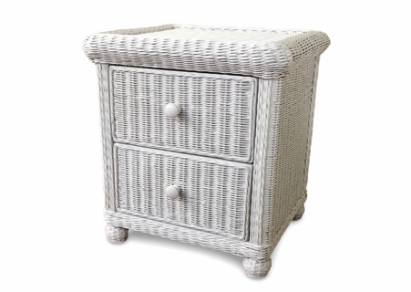 Wicker Nightstands - Rattan Tables