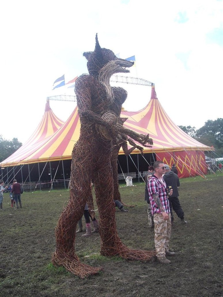 Wicker Wolf - Picture | Wicker Paradise