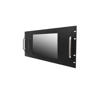 5U Rackmount LCD (3mm Metal Front Bezel) 10.4" LCD Monitor, 1024x768 ...