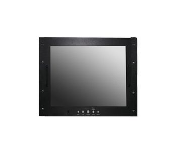 IP65 Front 8U Rackmount 19" LCD Monitor, 1280x1024, 250nits, Resistive ...