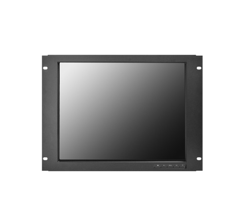 19" 8U Rackmount LCD Monitor 250nits Dynamic Contrast: 1000:1 ...