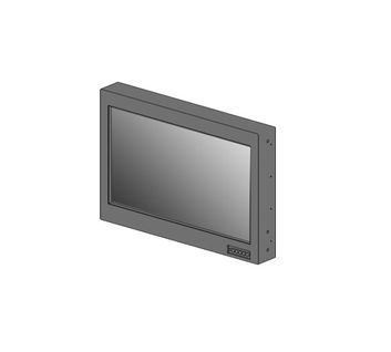 1x 21.5" 1920x1080, 350nits Bottom Ruggedized Rackmount Military ...