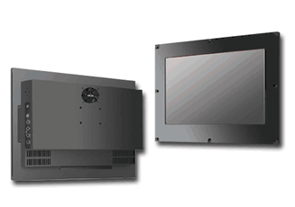 24" EFM Industrial Touch Screen Flush Mount LCD Monitor Display