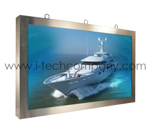 46" LCD Monitor Fully-sealed Rugged Completely Sealed IP66/NEMA4X ...