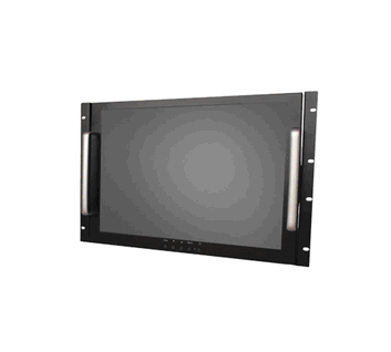 6U Rackmount 17.3" TFT 300nits LCD Rackmount Monitor Flat Panel ...