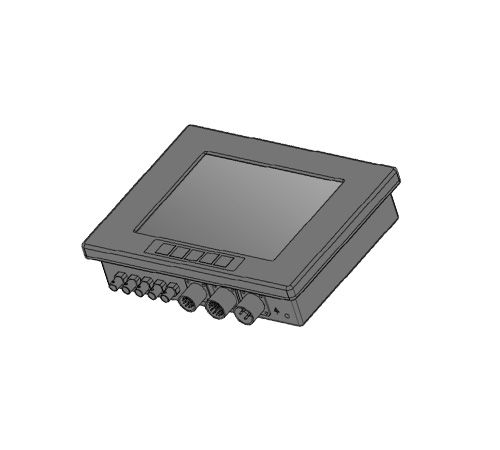 7" 800x600 450nits LCD Rugged aluminum alloy CNC Milled Housing ...