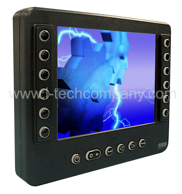 8.4" TFT LCD Programmable Tactical Awareness Controller - Composite ...