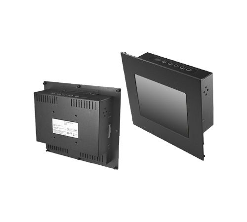 Panel Mount (Metal-5mm), 8.4" LCD Monitor, 800x600, 350nits, Side OSD ...