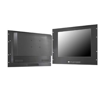 8U Rack Mount 18.5" Industrial Panel Front IP65 1920x1080, 350nits ...
